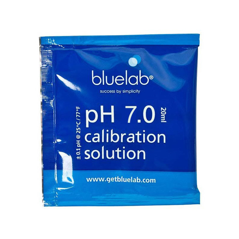Calibration Solution Sachet 20ml Buffer Ph 7 Bluelab Indoor Discount